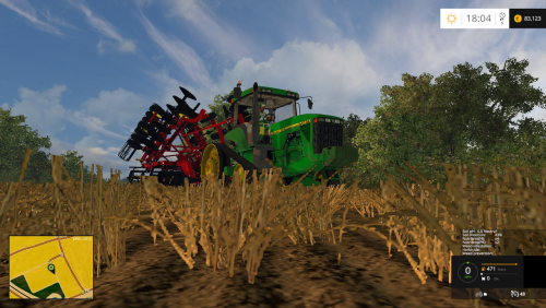 John Deere 8400T Row Trac - Tractors - American style modding